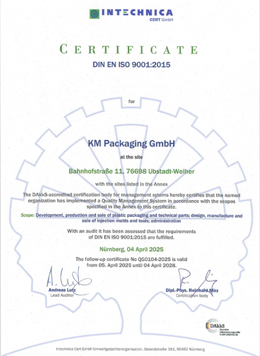 Unternehmen – KM PACKAGING GmbH